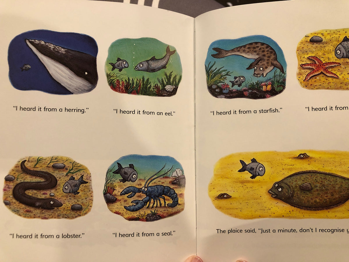 Tiddler The Story-telling Fish - Julia Donaldson – Learning Differently NZ