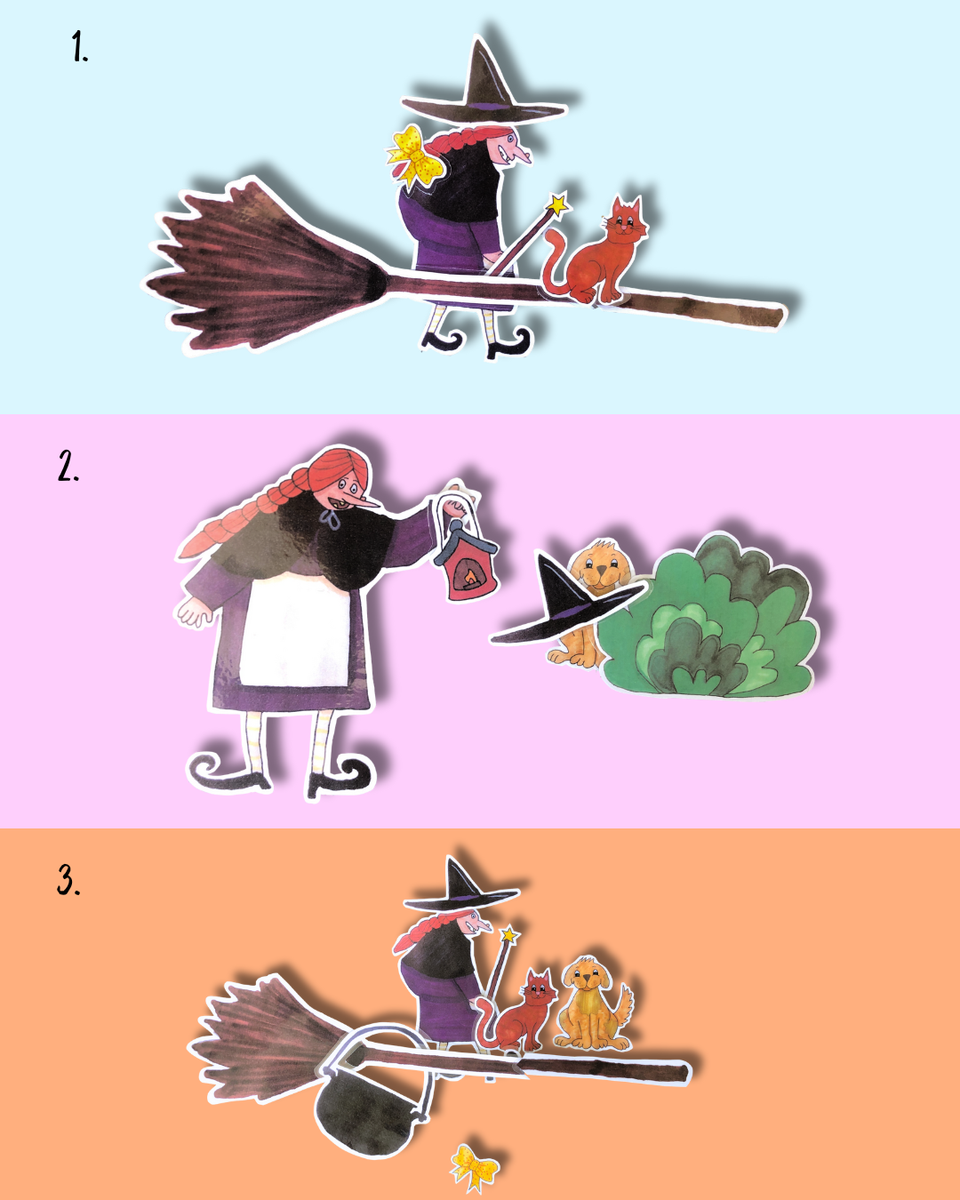 Room On The Broom - Printable Book Buddy – Learning Differently NZ