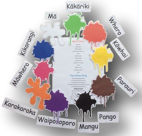 Mā Is White and Other Colour Songs - Printable Board Songs – Learning ...