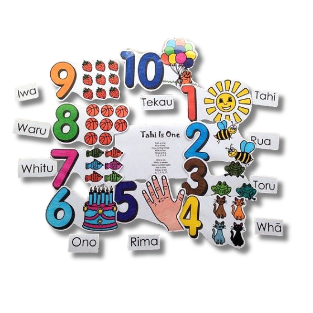 Tahi Is One - Digital, Printable Magnetic Song – Learning Differently NZ