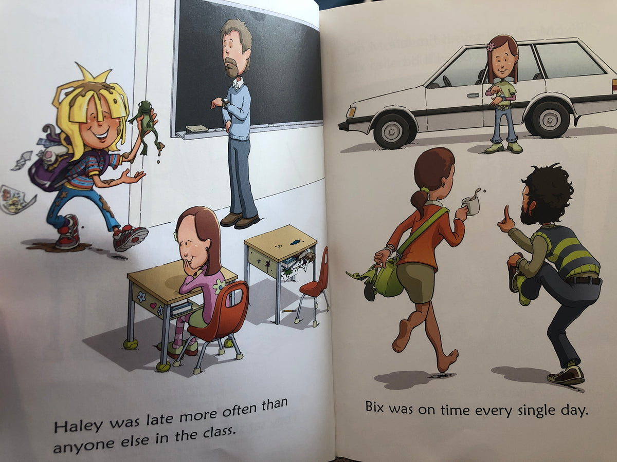 Haley and Bix - Late For School by Scott Higgs (Early Reader ...