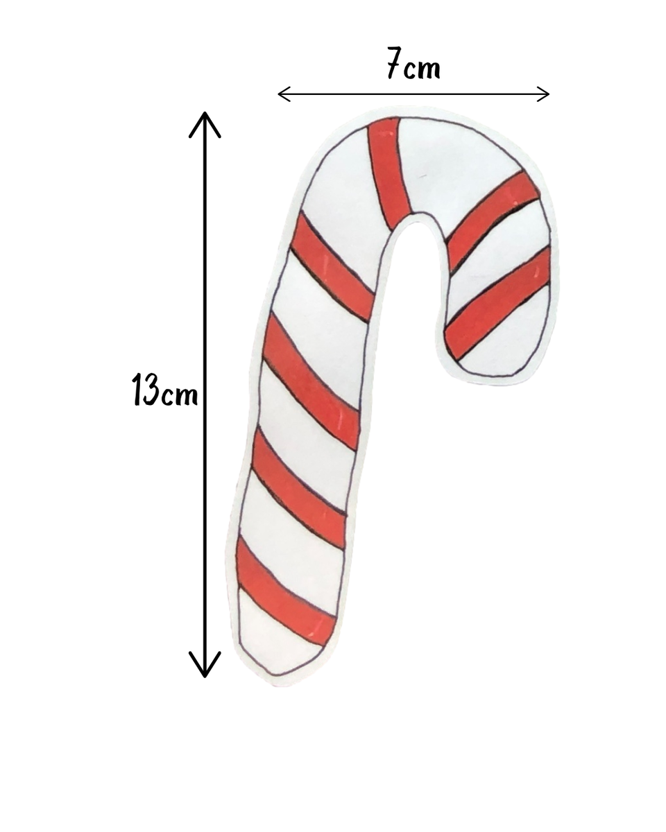 Ten Little Candy Canes - Digital, Printable Magnetic Board Song ...