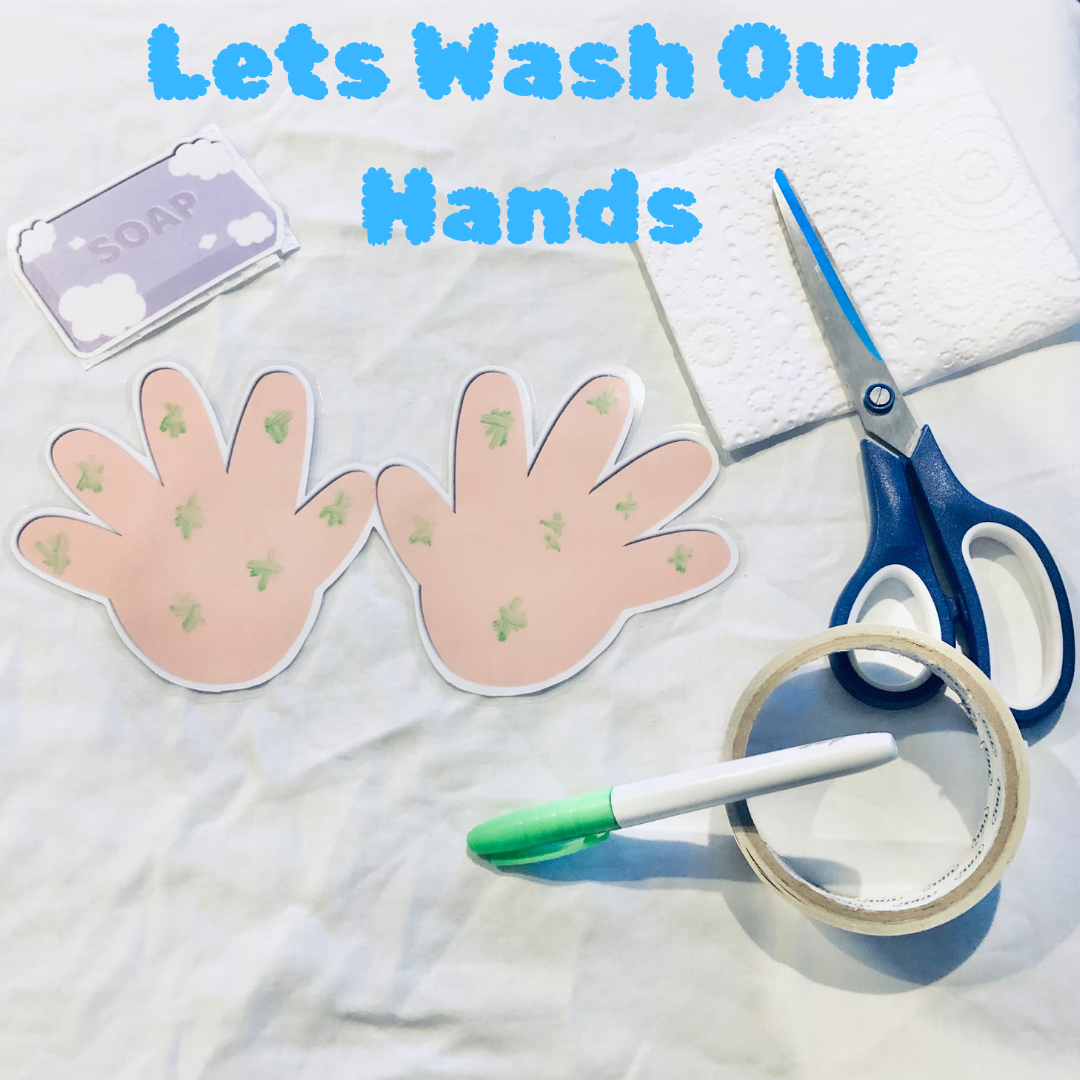 Printable Handwashing Activity/Game – Learning Differently NZ