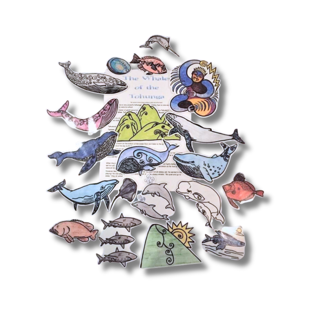The Whales Of The Tohunga- Digital, Printable Resource – Learning ...