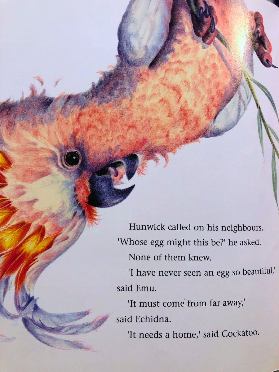 Hunwick's Egg - Mem Fox (Hard Cover) – Learning Differently NZ